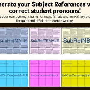 UCAS & Unifrog Subject References Template for School/college Teachers ...