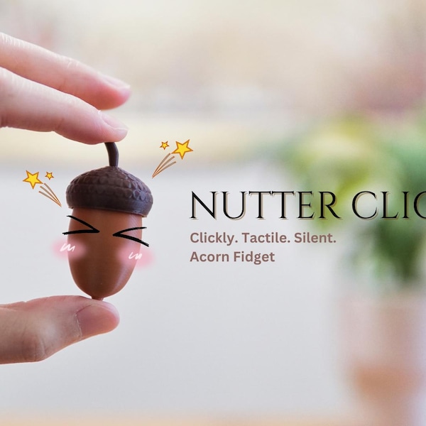 Acorn Fidget Toy - Etsy