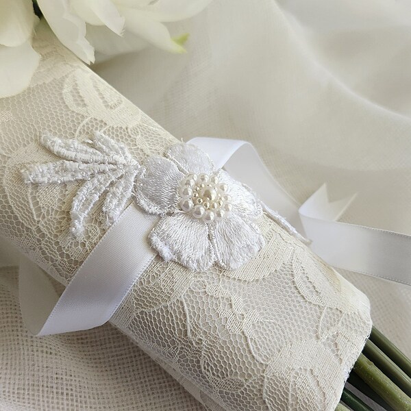 Wedding Bouquet Wrap - Etsy