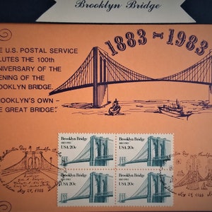 Brooklyn Bridge Memorabilia Collectible Vintage Keepsake Gift - Etsy