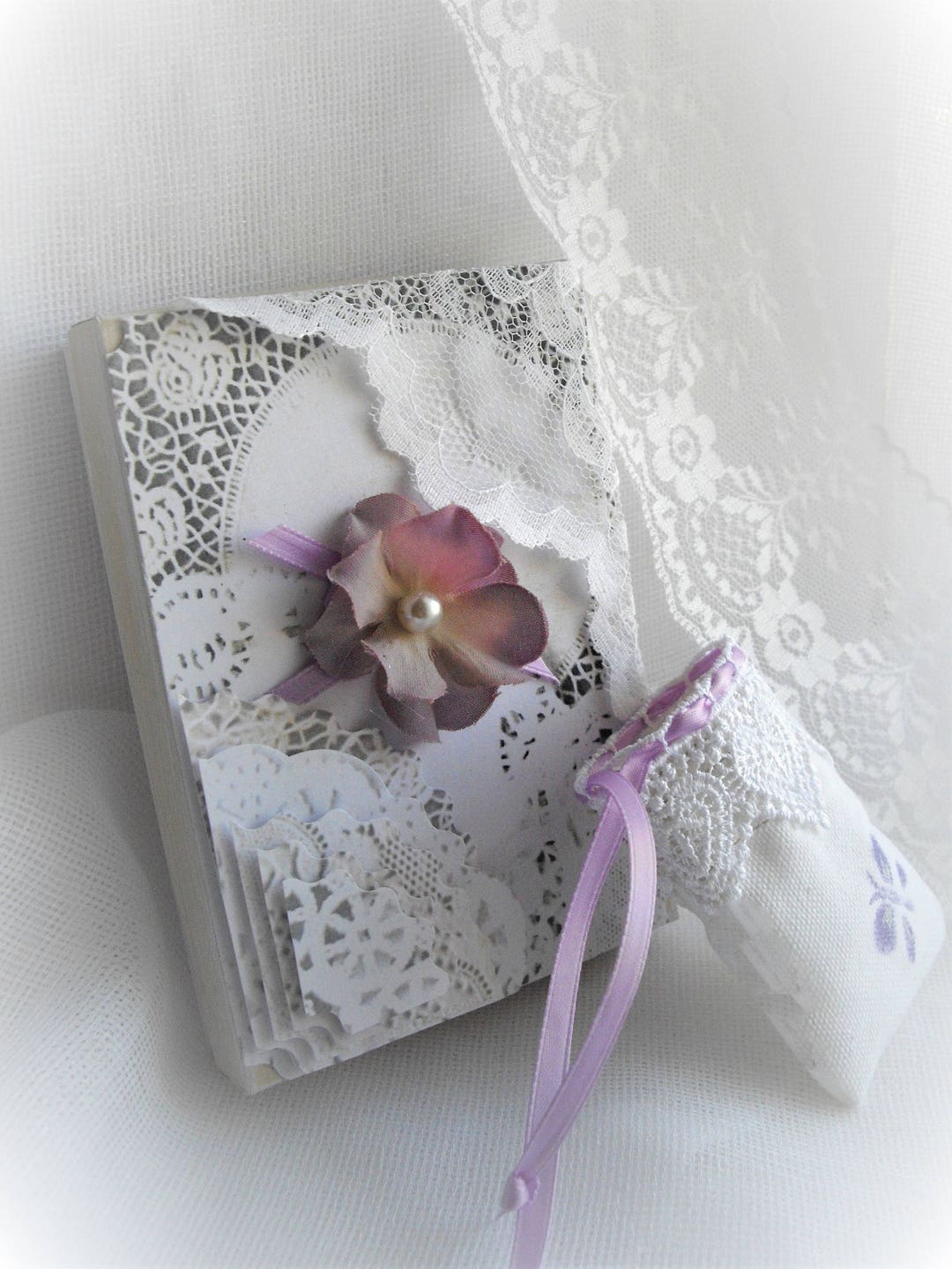Shabby Chic Lace Gift Box: Handmade Keepsake Jewelry Box - Etsy