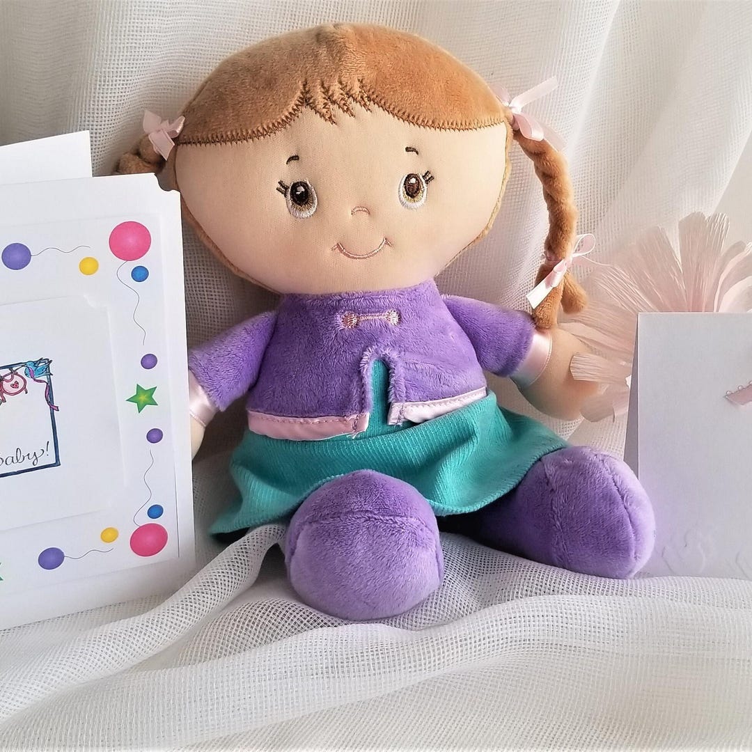 Floppy Plush Doll for Baby: Child Safe First Doll With Gift Card - Etsy