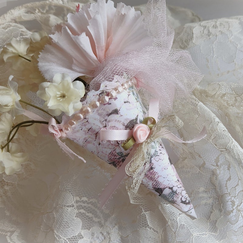 Victorian Paper Cone - Etsy