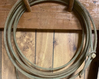 Colored Authentic Lariat/lasso Rope - Used by a Real Cowboy - Western Decor - Etsy