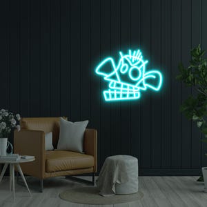 Jinx Graffiti Neon Sign, Custom Gamer Gift, Neon Lights Anime Figure ...