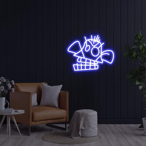 Jinx Graffiti Neon Sign, Custom Gamer Gift, Neon Lights Anime Figure ...