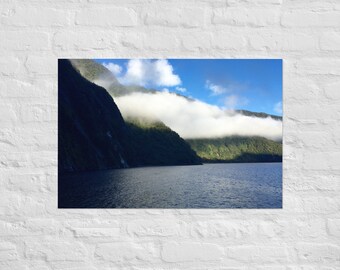Milford Sound at Dawn Original Landscape Art - Etsy