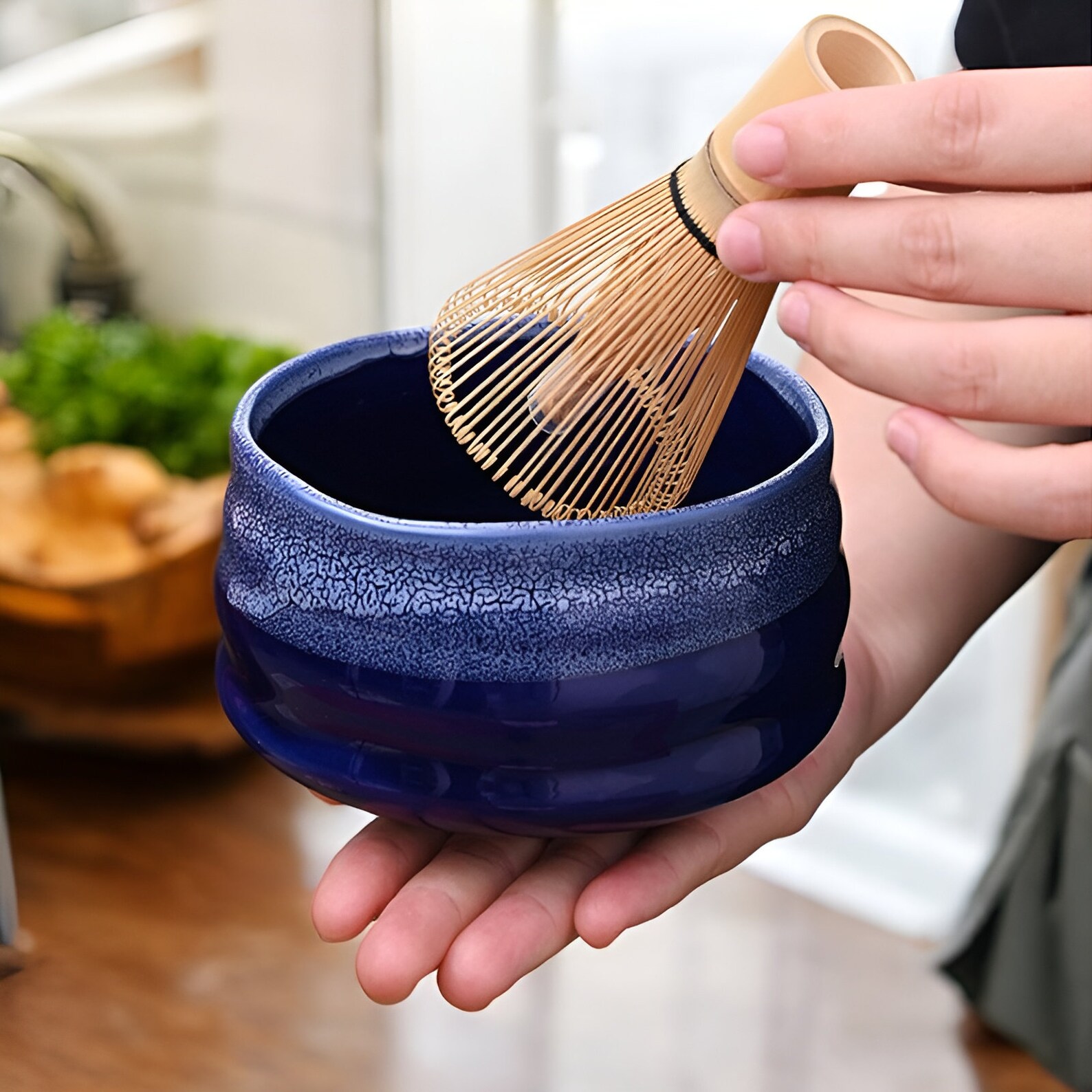 Gradient Matcha Gift Set for Girlfriend,hand-painted Ceramic Matcha ...