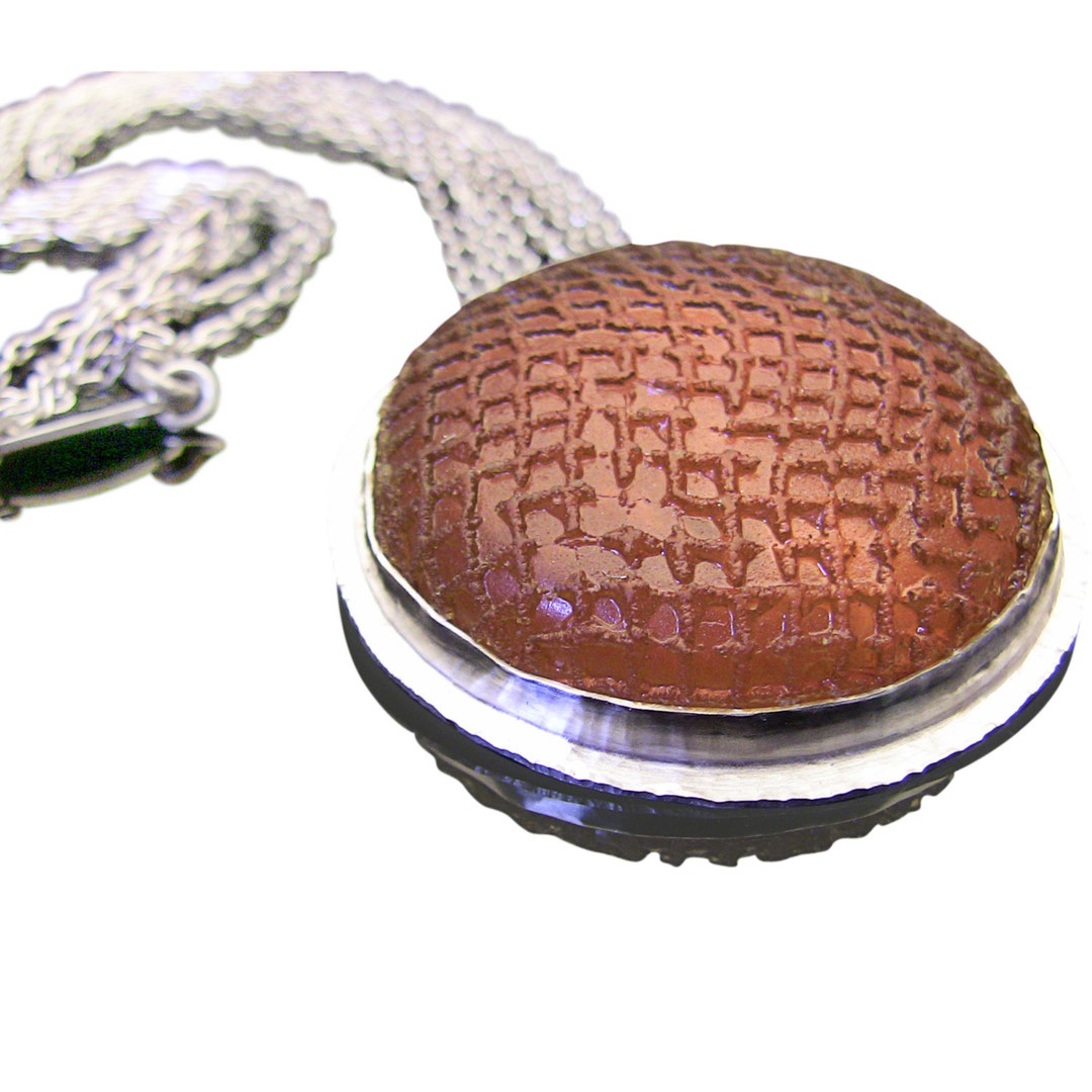 Fishnet Resin, Copper and Silver Statement Necklace Artful, Jewelry - Etsy