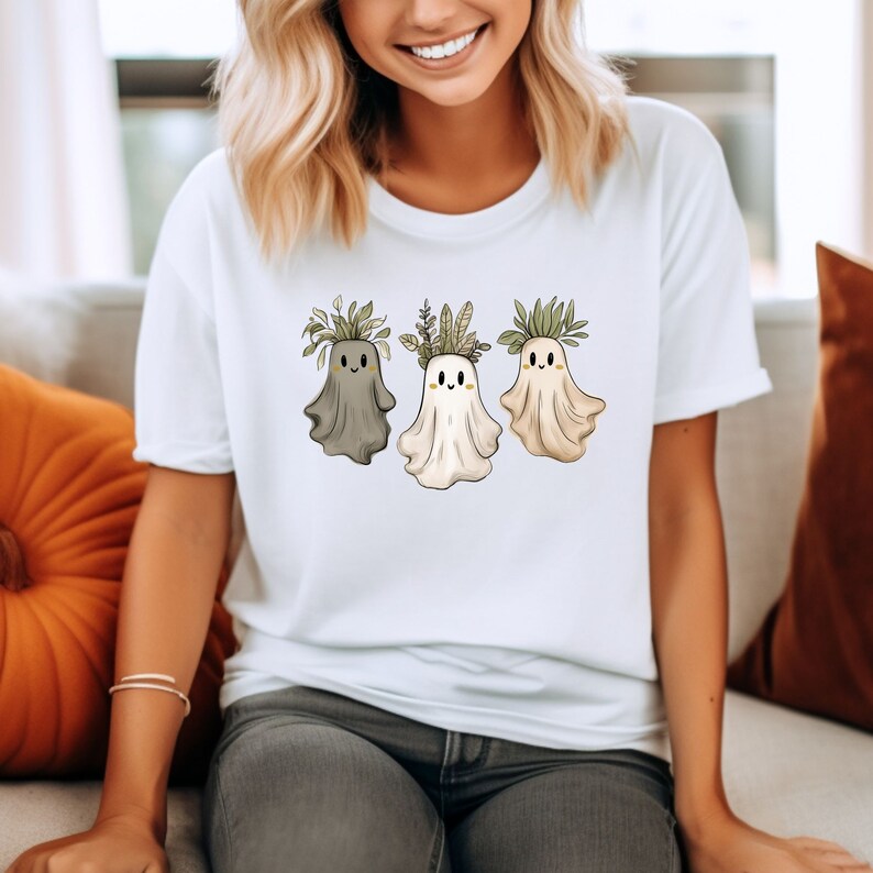 Plant Ghost Clipart Design Clipart PNG Digital Download Plant Clipart ...