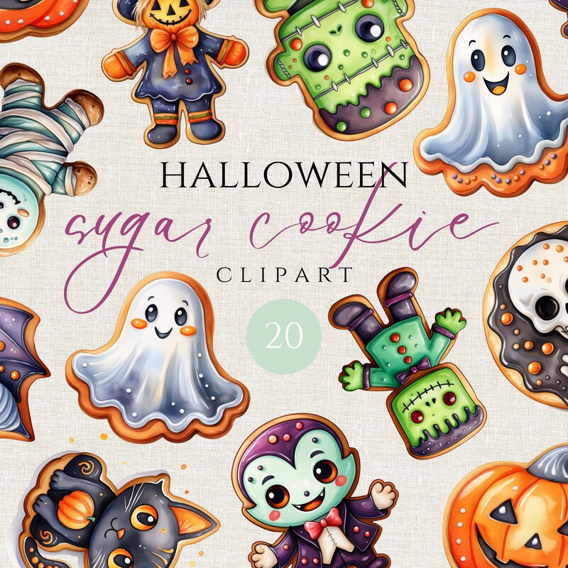 Sugar Cookie Clipart - Etsy