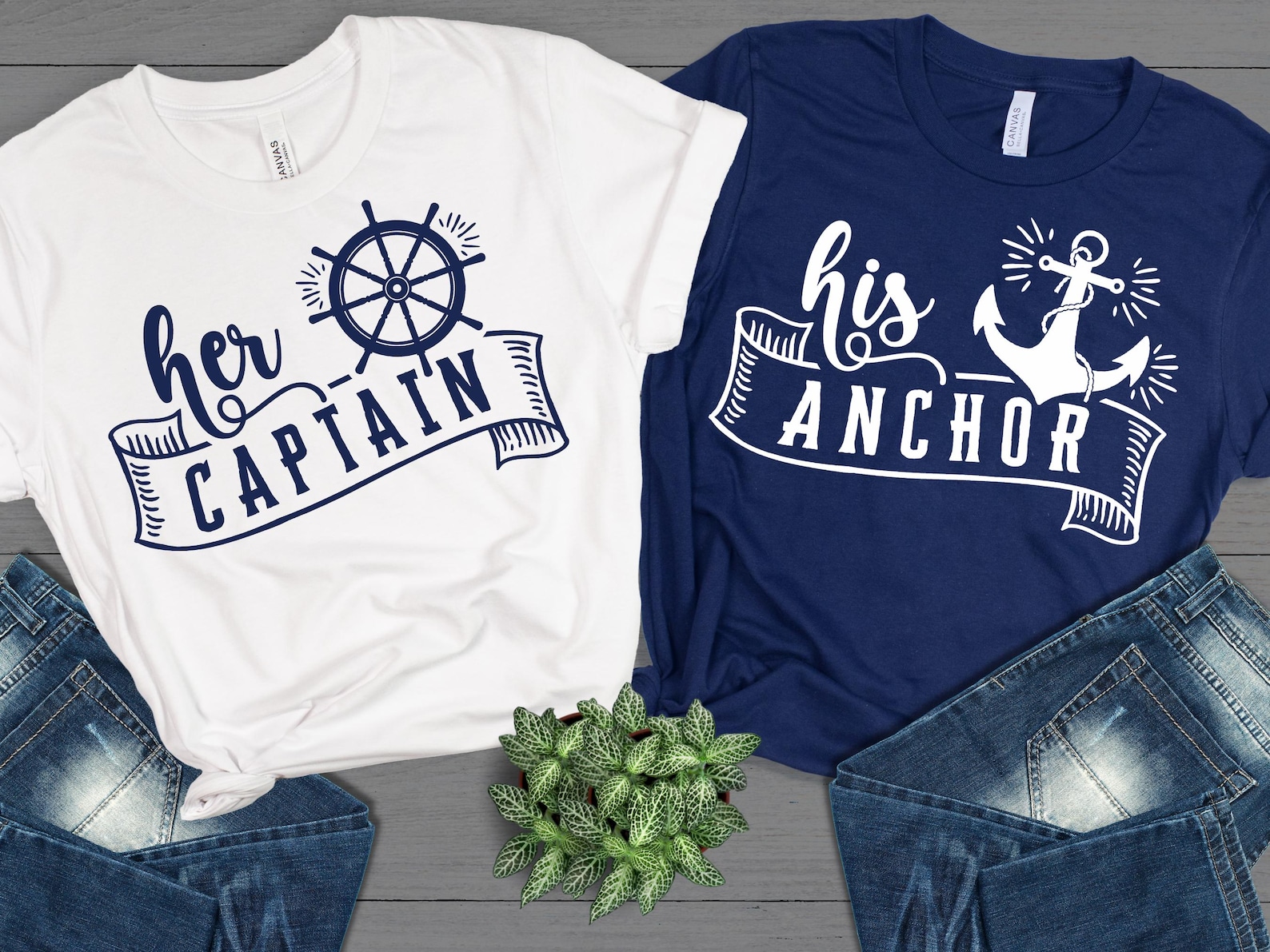 Matching Couples Cruise Shirt Png, I'm Her Captain I'm His Anchor Tshirt Svg, Cruise Shirt Svg ...