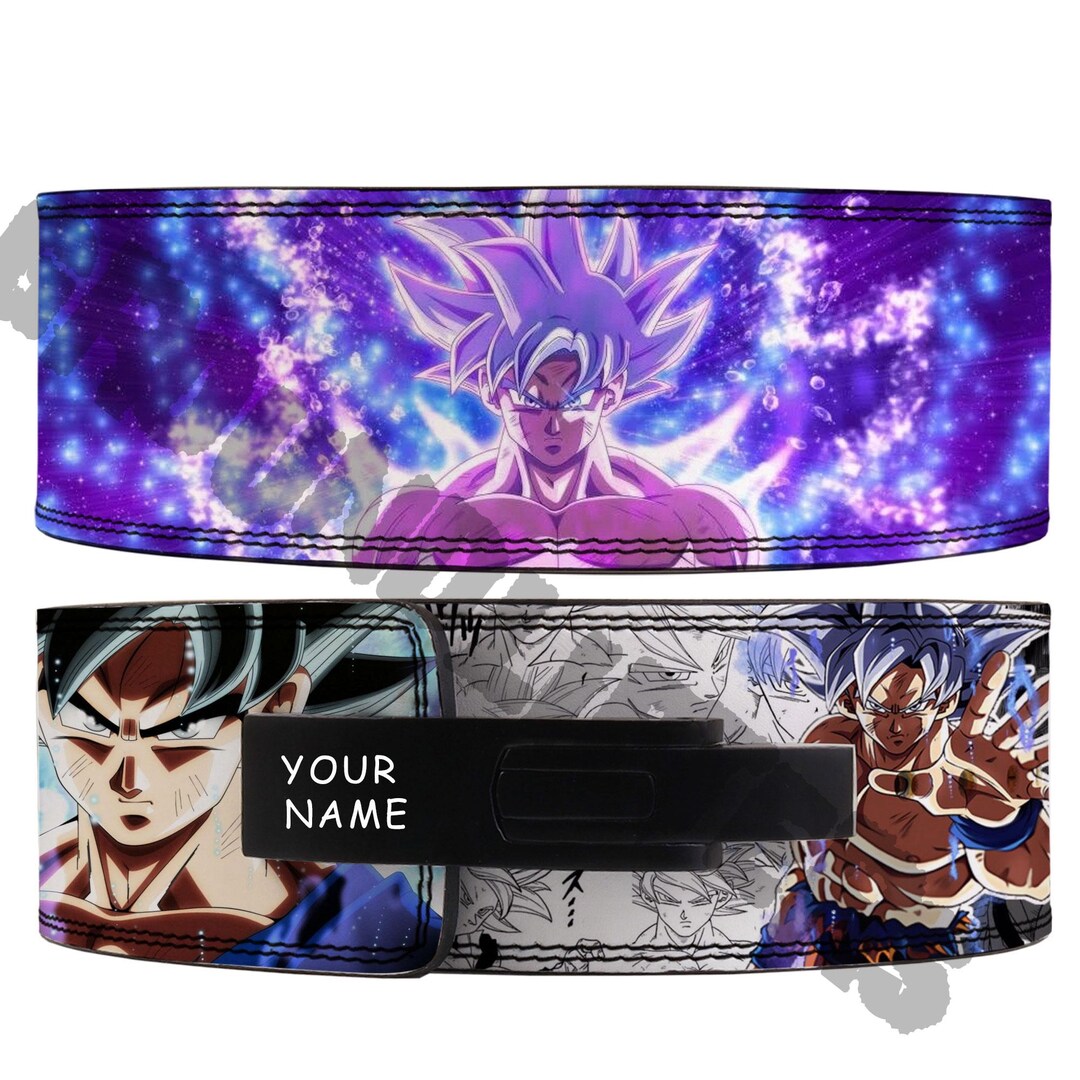 Goku Anime Beltgoku Ultra Instinct Belt Powerlifting Custom Lever Belt ...