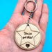 You've Got This Round Wooden Key Chain, Wooden Key Ring, Anxiety Gift ...