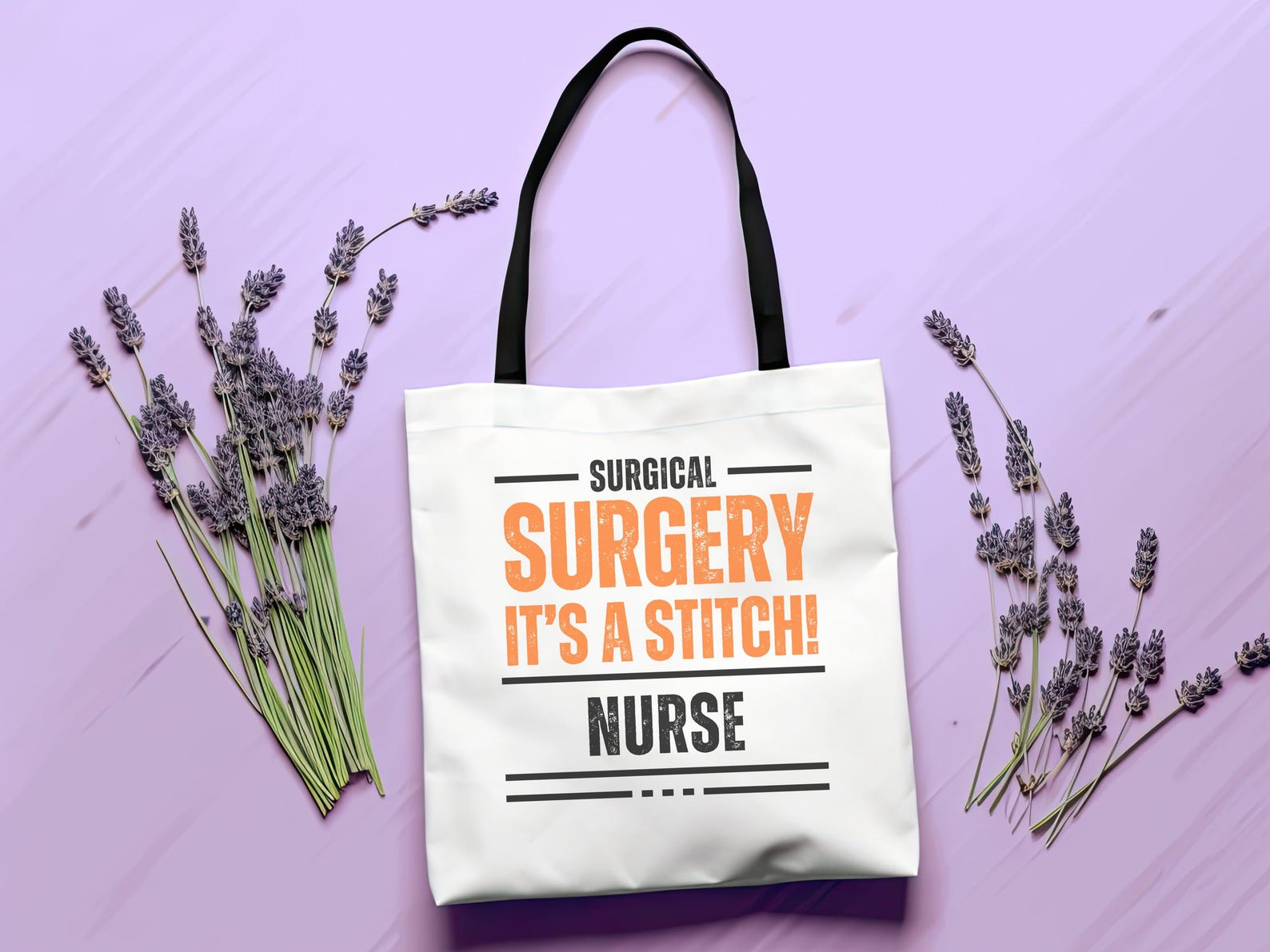 Surgical Nurse Tote Bag, Surgical Nursing Gift, RN Nurse Bag, OR Nurse ...
