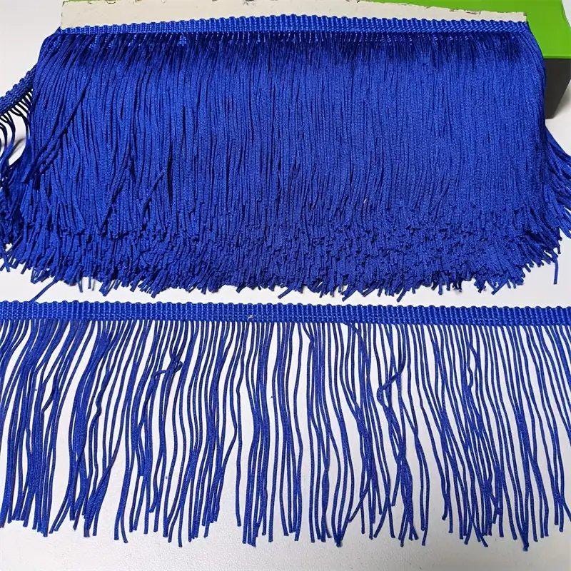 10cm Wide Silk Fringe Tassle Fringe Trimming Laces Dance Skirt Costumes ...