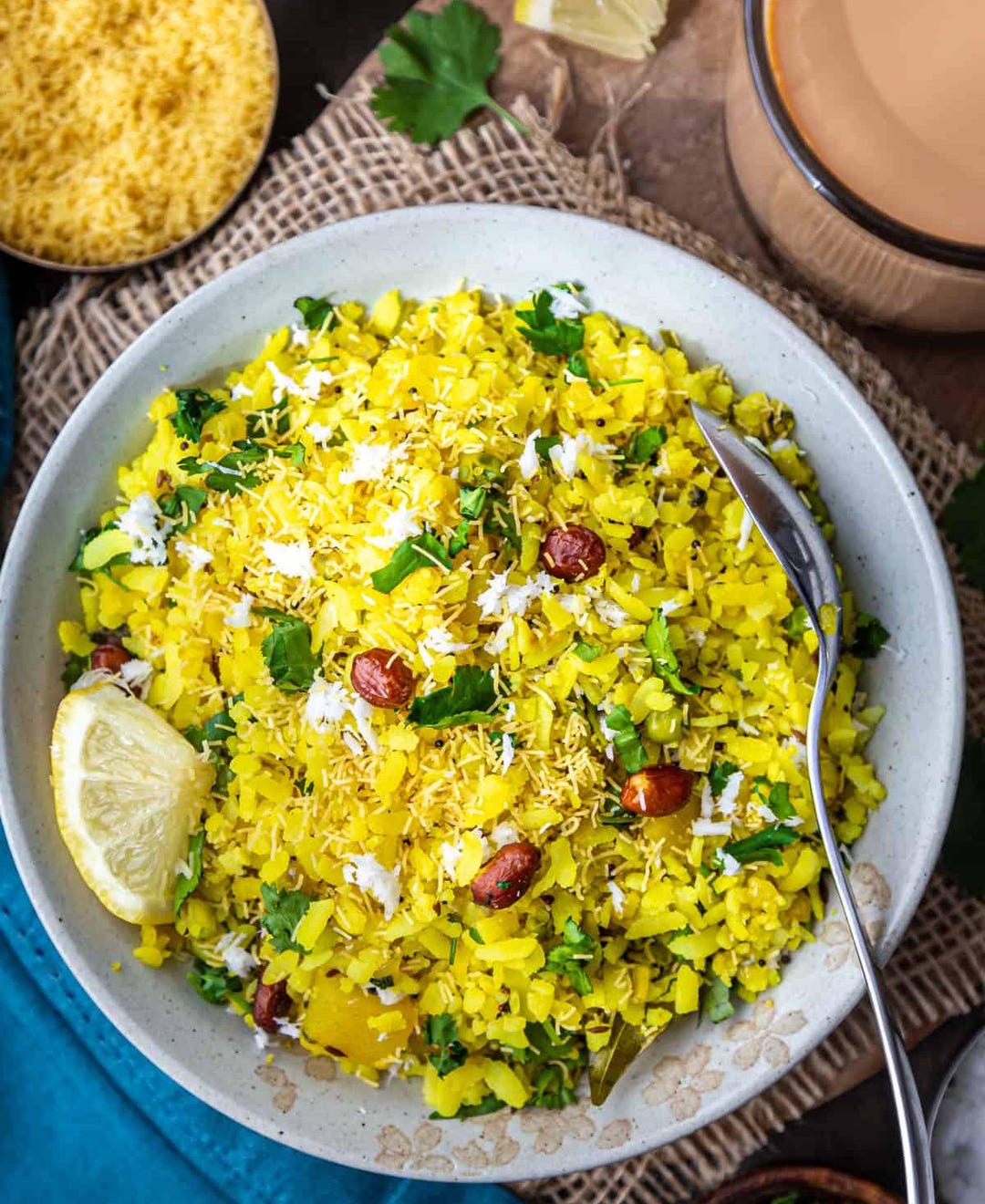 Instant Poha Mix Just Add Water Flattened Rice Breakfast Mix Indian ...