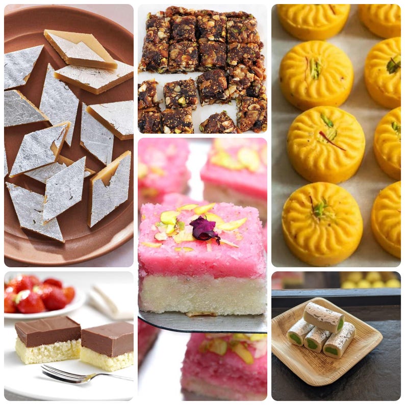 Homemade Indian Sweet Box - Perfect for Any Occasion - Etsy