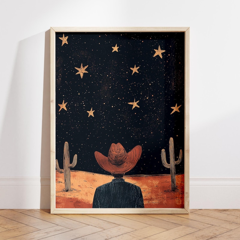 Western Art Print - Etsy