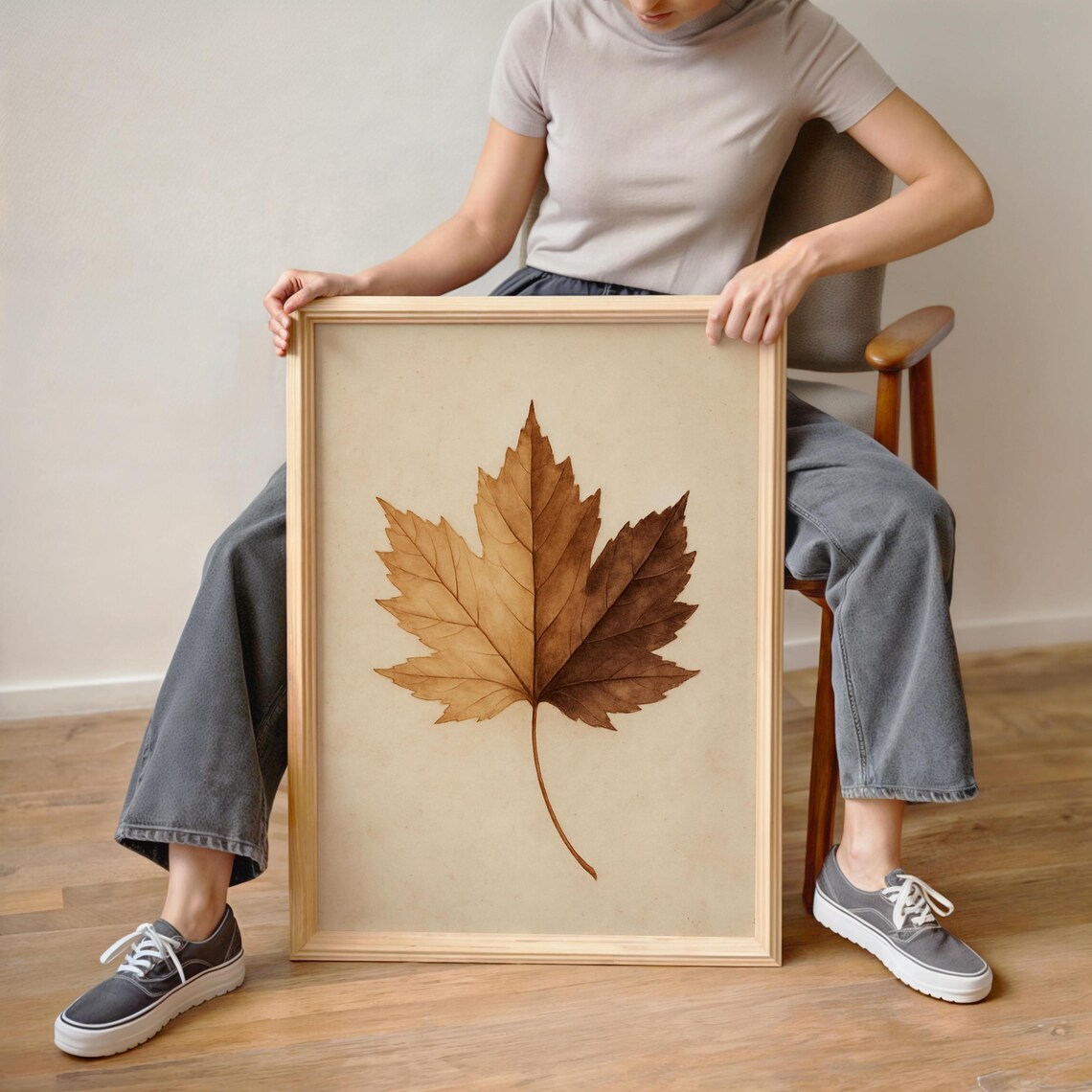 Vintage Maple Leaf Print – Fall Nature Wall Art Farmhouse Print - Etsy