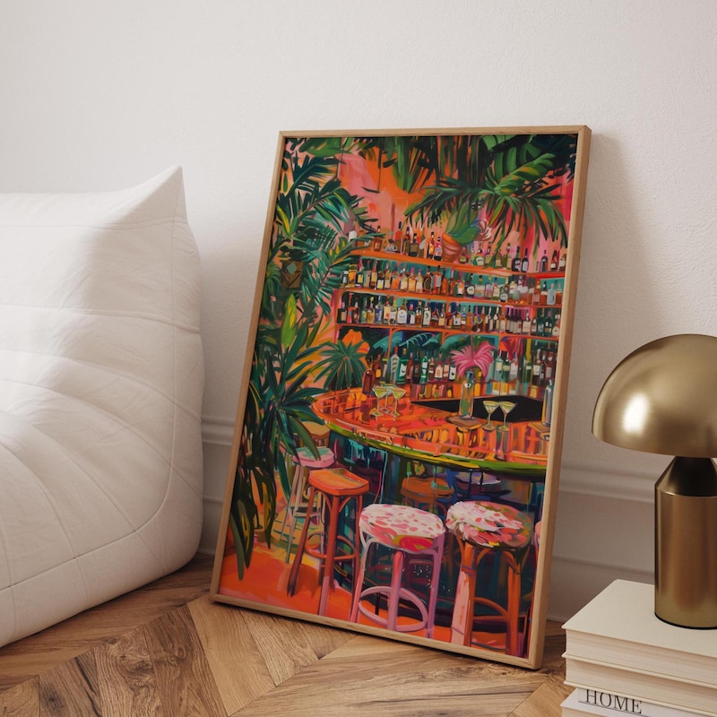 Bar Wall Art - Etsy