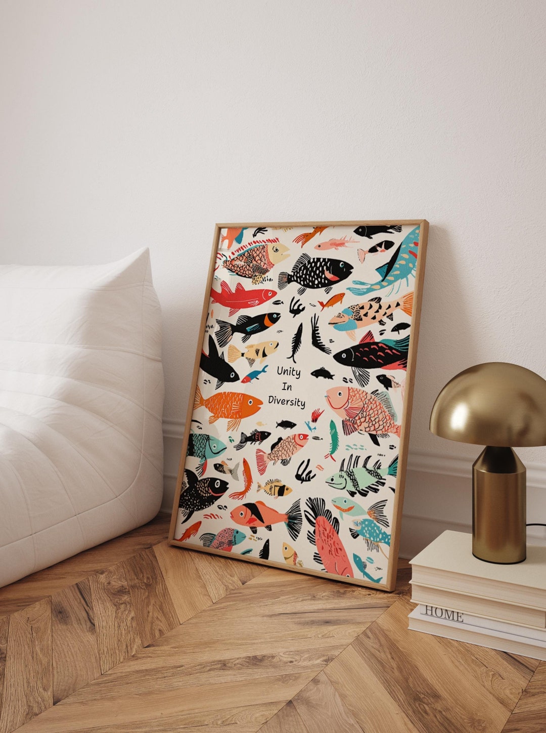 Unity in Diversity Wall Art Gift for Christian Inclusion and Diversity ...