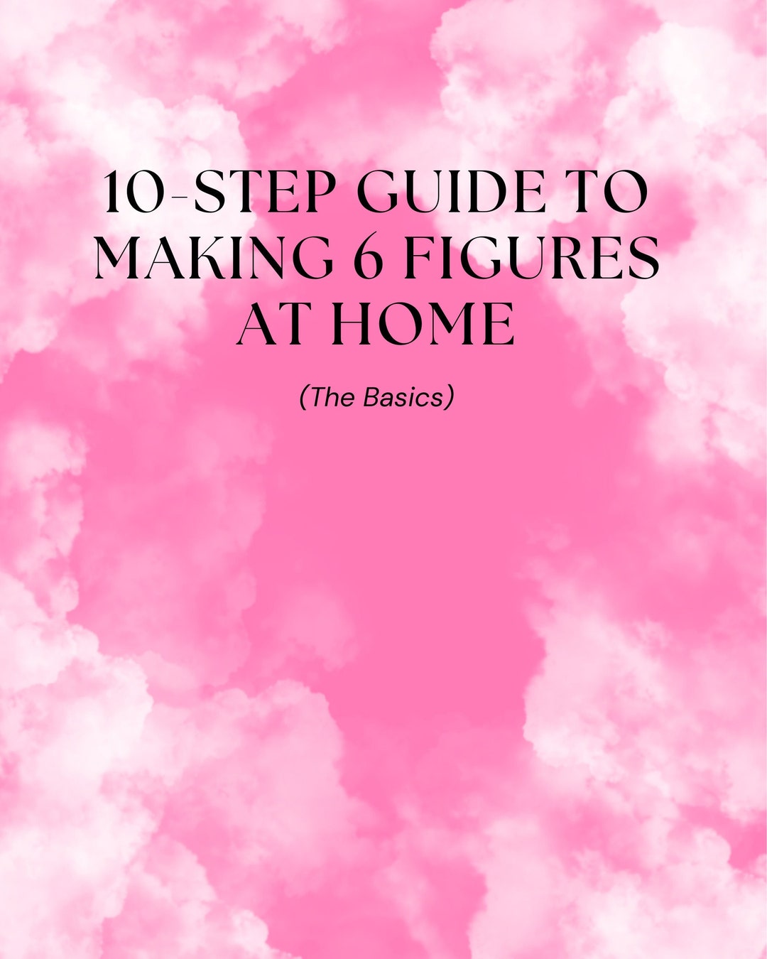The Ultimate Guide to Making 6 Figures at Home (ebook) - Etsy