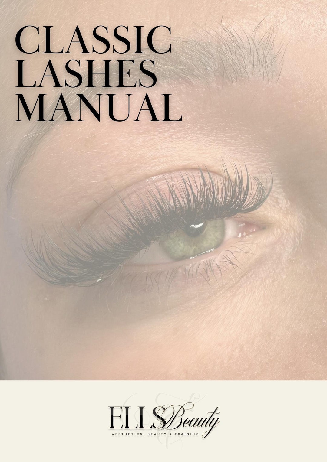 Classic Lash Editable Manuals - Etsy