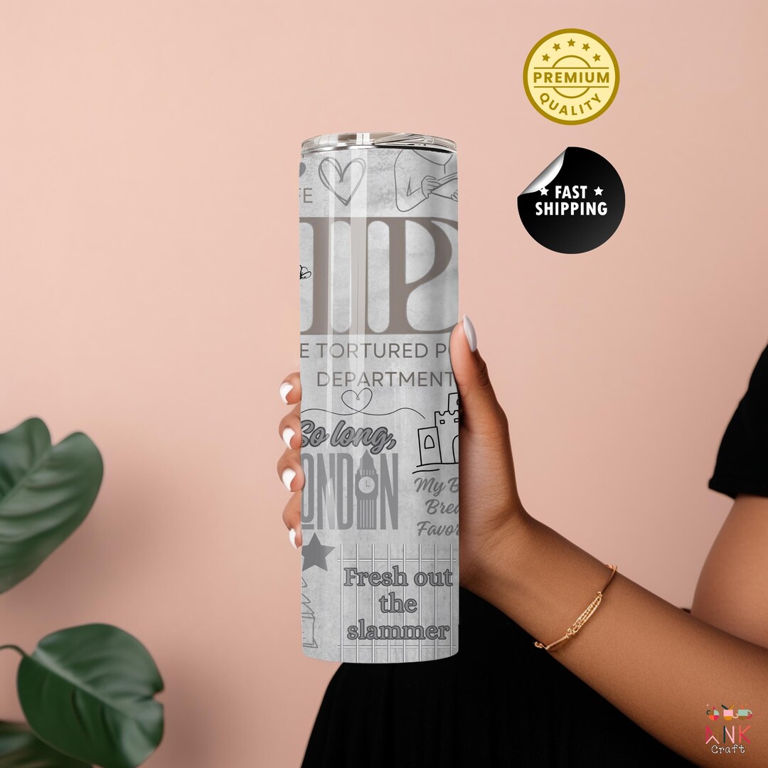 Tay Tay Album Tumbler, Eras Tour Tumbler Gift, Indie Music Tumbler ...