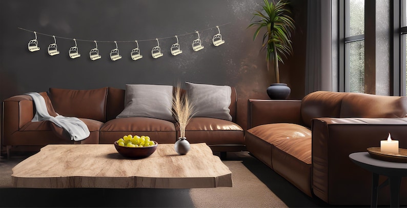 Ski Chairlift Garland - Etsy