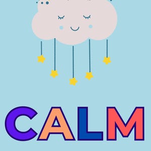 7 Calming Corner Posters | Therapist Office Wall Art | Coping ...