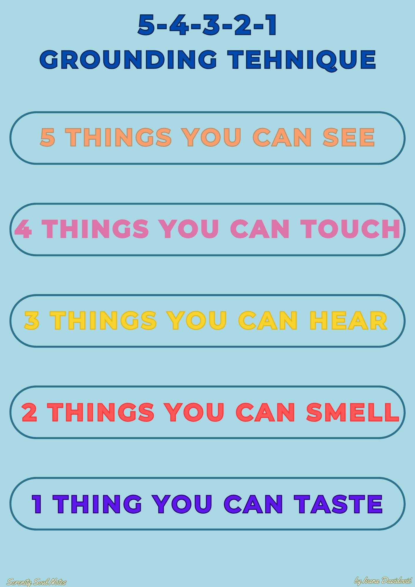 7 Calming Corner Posters | Therapist Office Wall Art | Coping ...