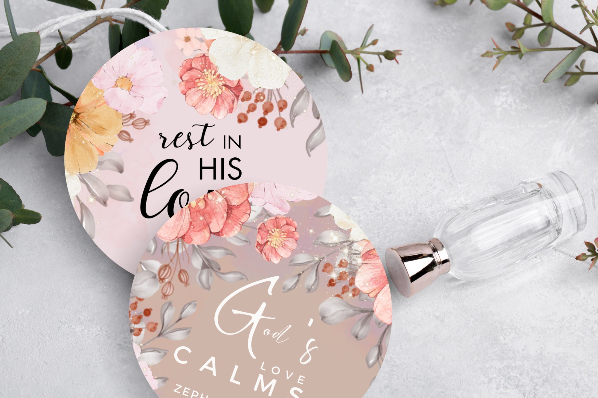 3x3 Inch Printable Bible Verses Round Cards Set #221 Digital Download ...