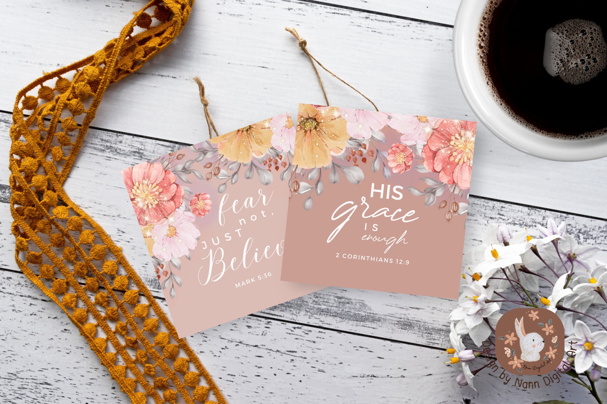 3x3 Inch Printable Bible Verses Square Cards Set #332 Digital Download ...