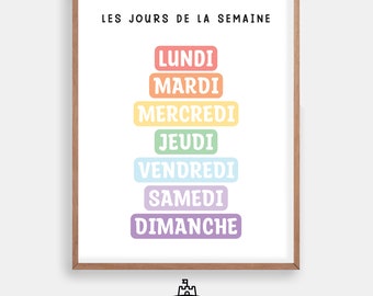 Alphabet Poster Educational Poster for Bedroom and Classroom DIGITAL ...