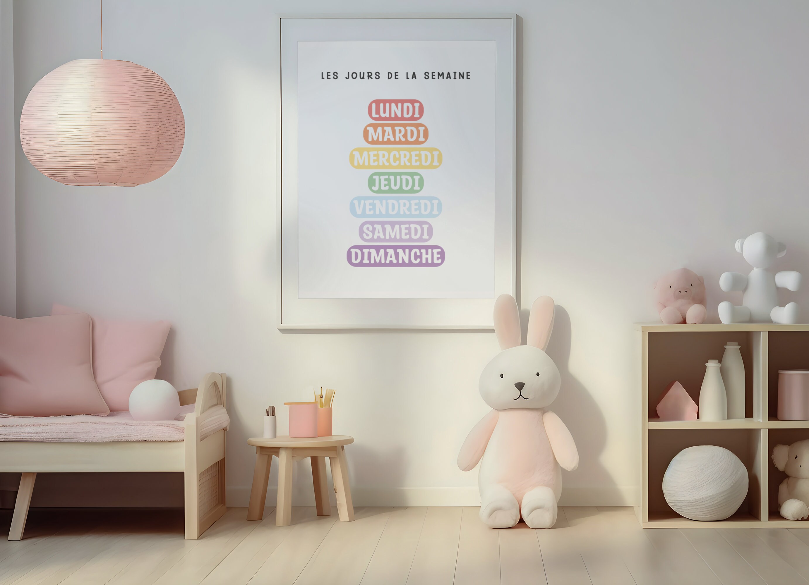 Pack of 6 Educational Posters - Shapes, Alphabet, 1 to 10, Days of the ...