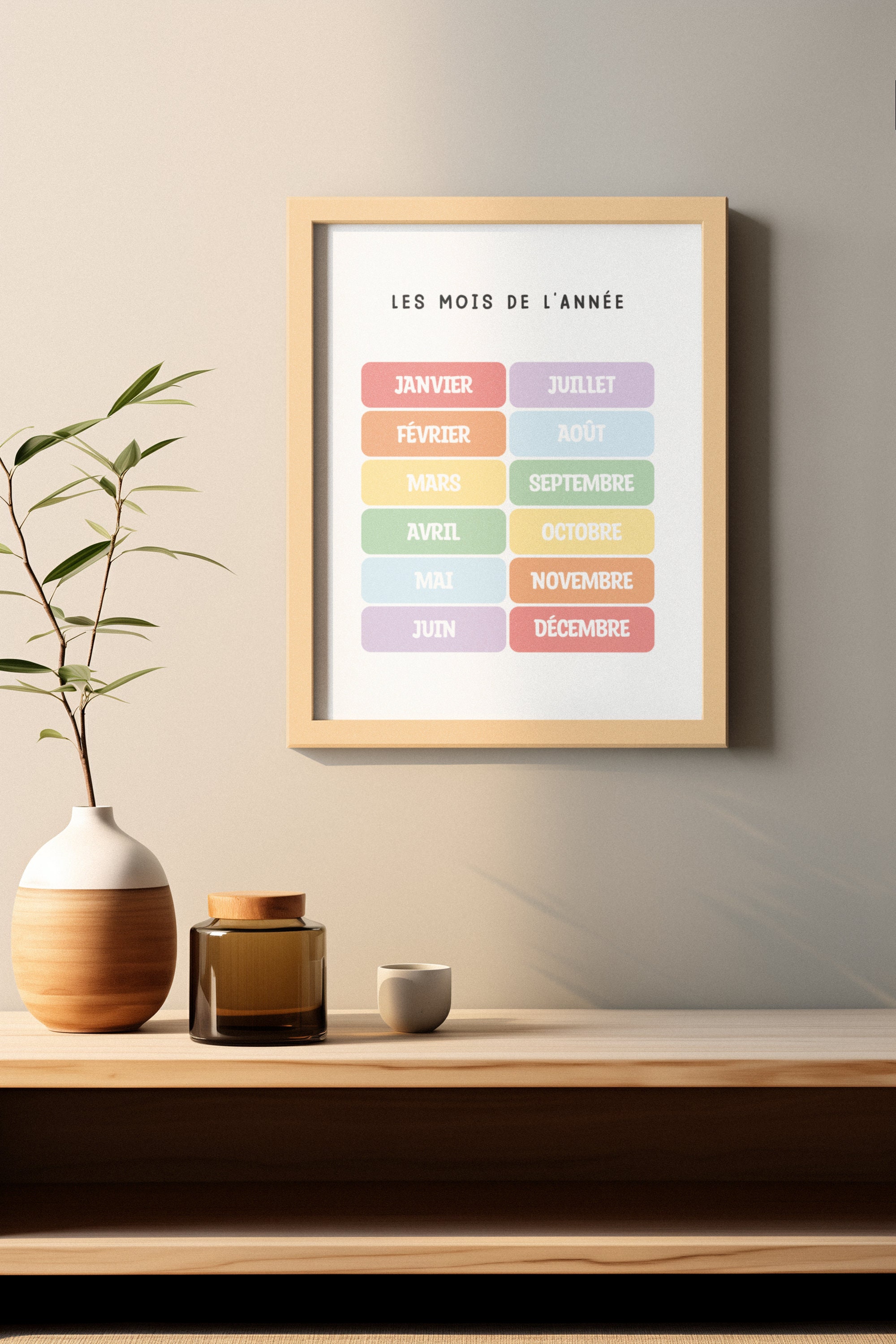 Pack of 6 Educational Posters - Shapes, Alphabet, 1 to 10, Days of the ...