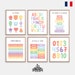 Pack of 6 Educational Posters - Shapes, Alphabet, 1 to 10, Days of the ...