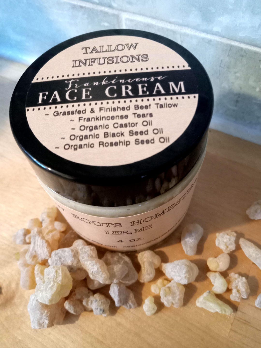 FRANKINCENSE FACE CREAM - Tallow Infusions - Etsy