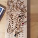 Floral Tattoo Art Wood Burned Cribbage Board - Etsy