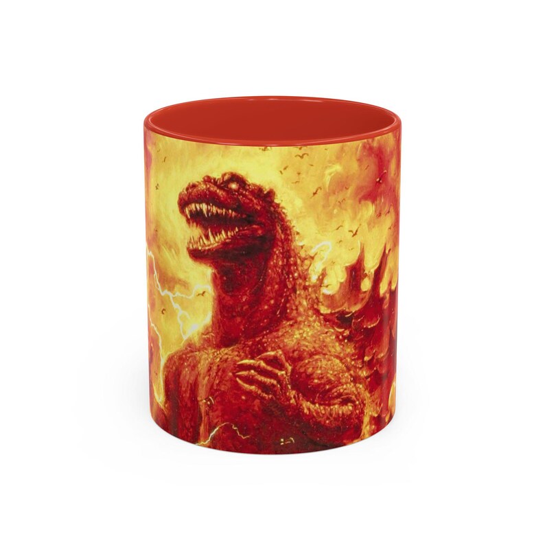 Godzilla Mug Tokyo Japan Graphic Coffee Mug 11oz, Monster Movie Lover ...