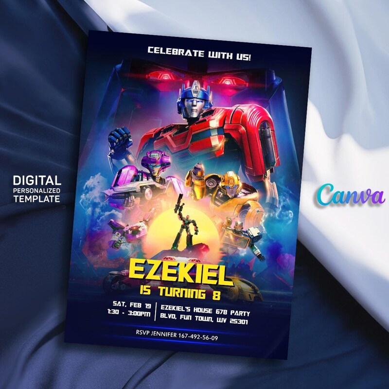 Transformers Party - Etsy