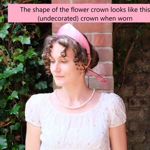 Regency-style Tiara Headband With Flowers Handmade Dupioni Silk - Etsy