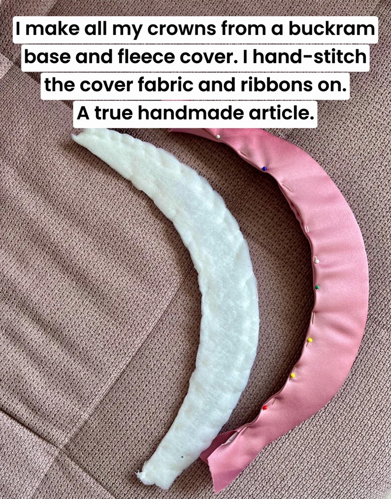 Regency-style Tiara Headband Crown With Flowers Handmade From Dupioni ...