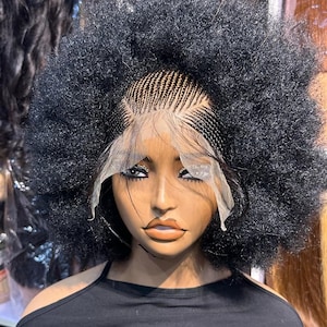 Afro Updo Wig Etsy