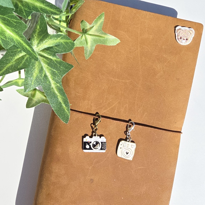 Cute Camera Charms -traveler's Journal/ Notebook / Charm Purse Charm ...