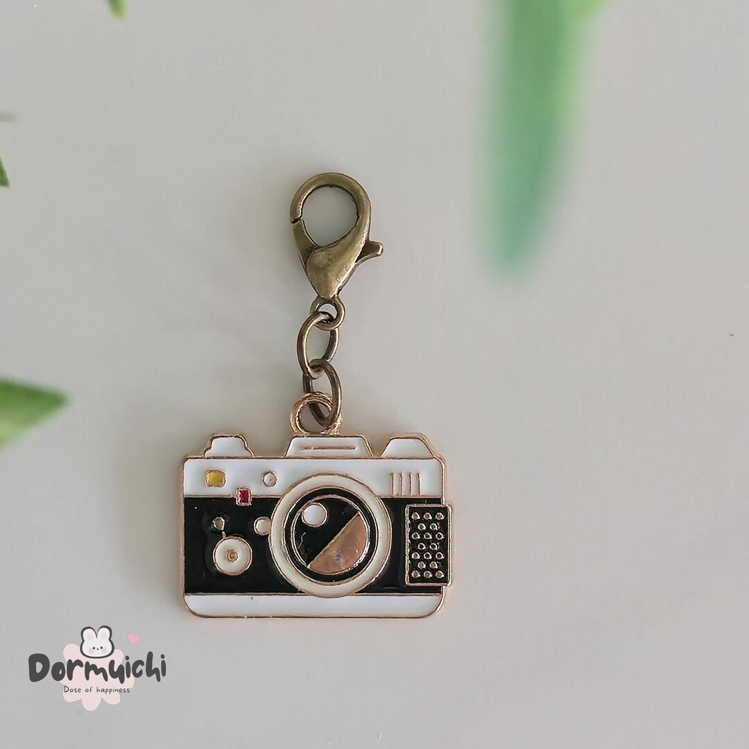 Cute Camera Charms -traveler's Journal/ Notebook / Charm Purse Charm ...