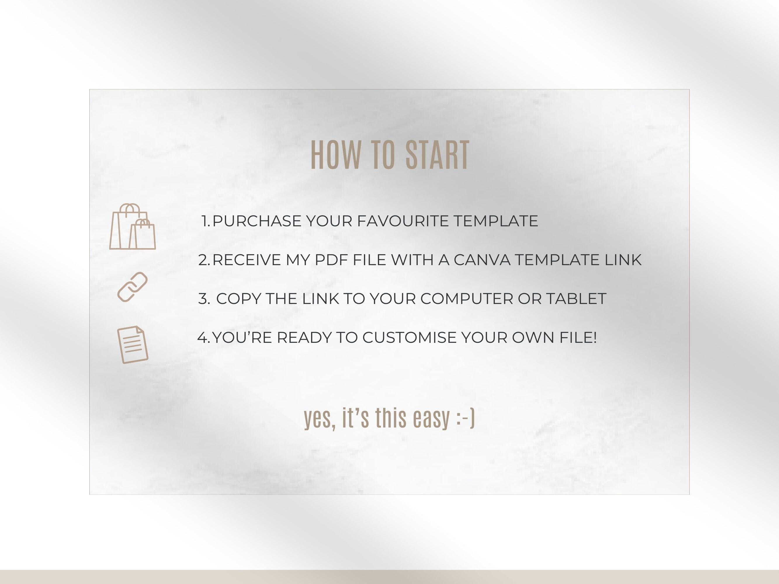 Interior Design Price List Template: Editable E-design Services (canva ...