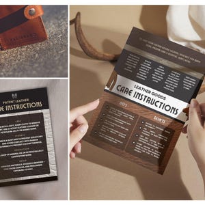 Leather Care Guide: Maintenance Instructions Manual for Suede, Patent ...