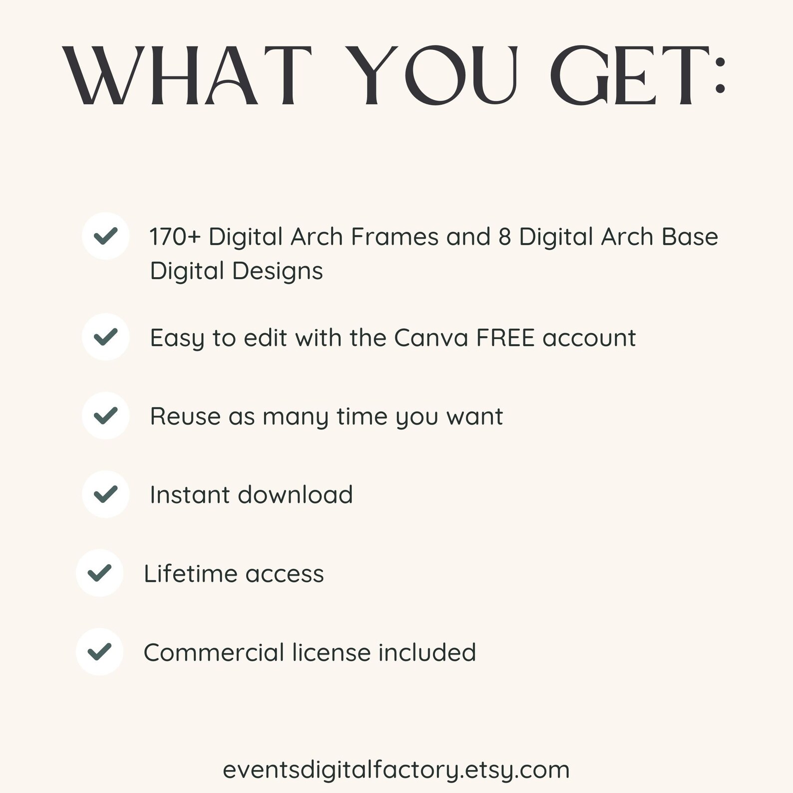 Digital Arch Frames for Canva, Digital Arch Mockups, Arch Backdrop ...